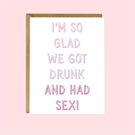 Sex Anniversary Card Cheeky Anniversary Card Anniversary Card For