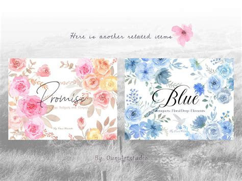 Watercolor Pink Floral Clipart Magnolia Clipart Watercolor Botanical