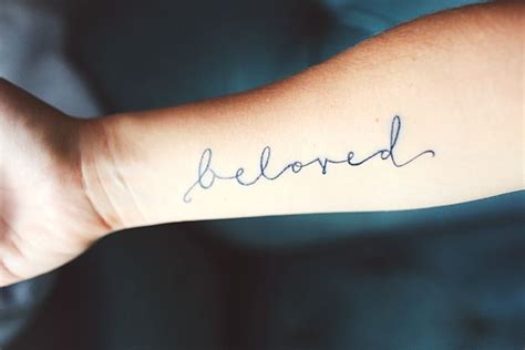 Thin Cursive Font For Tattoos