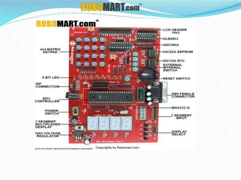 8051 Microcontroller Development Board Robomart