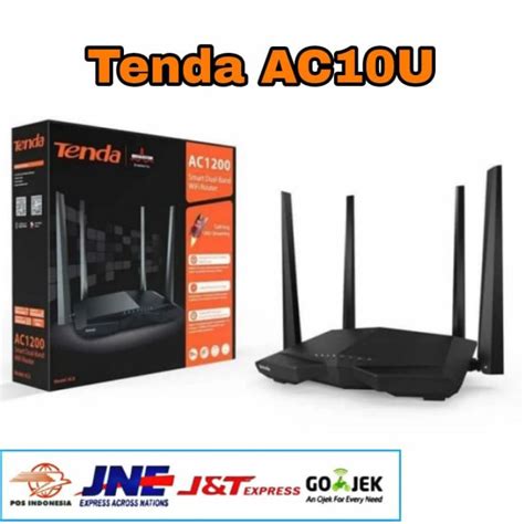 Jual Tenda Ac10u Ac1200 Smart Dual Band Gigabit Wireless Router
