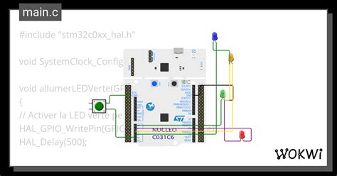 Td Exercice 1 Partie 1 Wokwi Esp32 Stm32 Arduino Simulator
