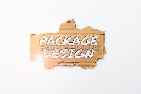 Conceptual Caption Package Design Conceptual Photo Royalty Free