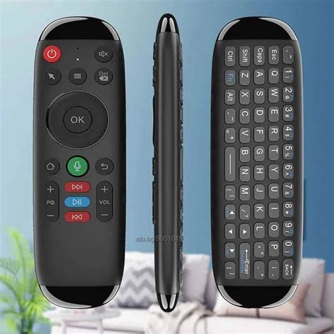 Дистанционно за Tv с клавиатура в едно за смарт телевизия Дистанционно