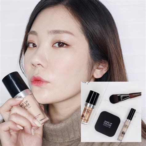메이크업포에버 Uhd파운데이션과 찰떡 베이스메이크업 최애루틴 컨실러 파우더 네이버 블로그
