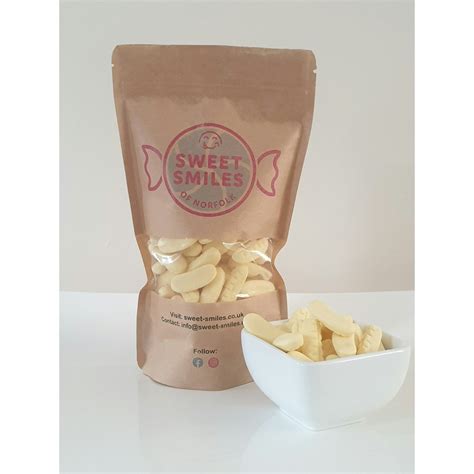 Sweet Smiles Mini Foam Bananas Sweet Pouch 200g Jarrolds Norwich
