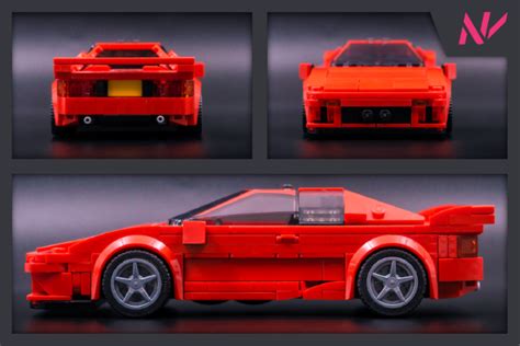 Lego Moc Lotus Esprit Turbo By Nv Carmocs Rebrickable Build With Lego