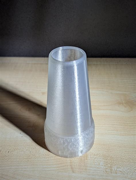 My First Uploaded Project A Light Diffuser Wand For An Olight Marauder