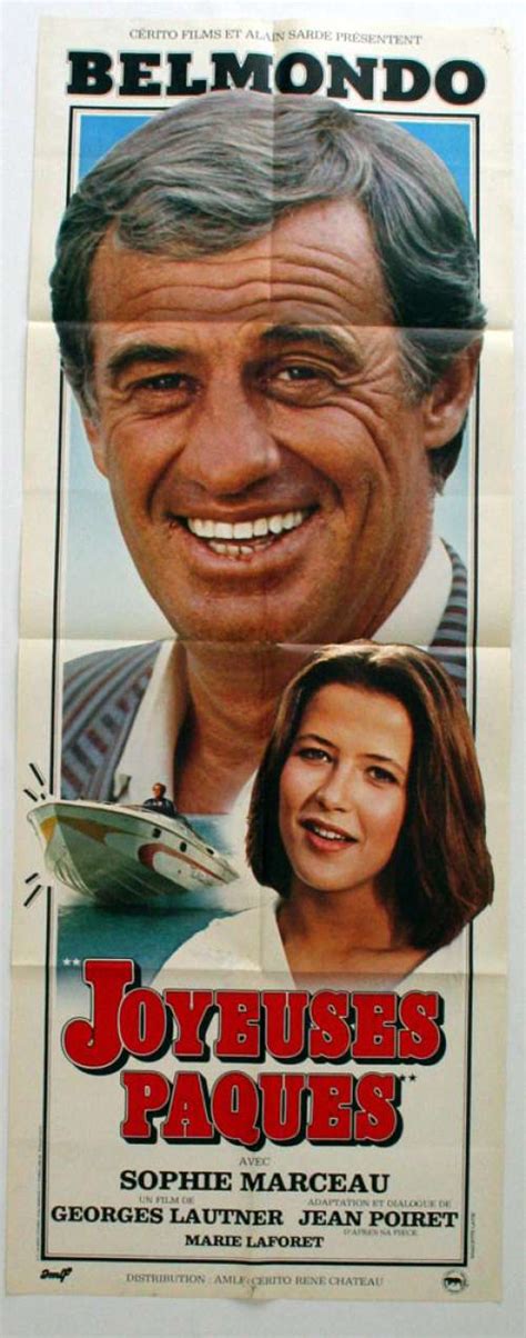 Affiche de cinéma 120 x 160 du film JOYEUSES PÂQUES PANTALON 1984