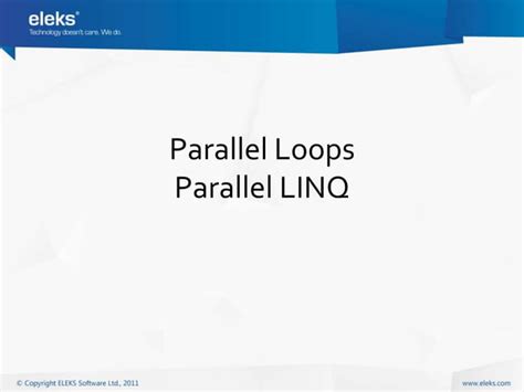Multithreading And Parallelism Ppt