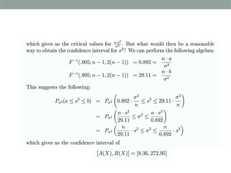 Innovative Methods For Confidence Interval Calculationpptx