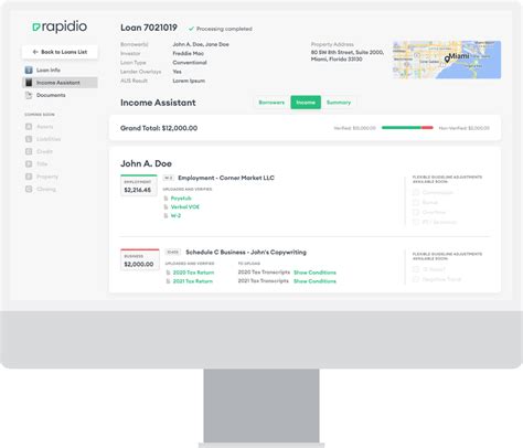 Flexstack Components Rapidio Income Calculation