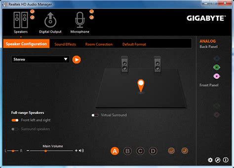 How Do I Get This Realtek Hd Audio Manager R Windows