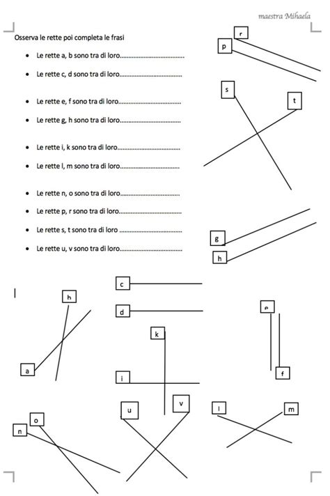 Elementi Di Geometria Classe Terza Work In Progress Maestra Mihaela
