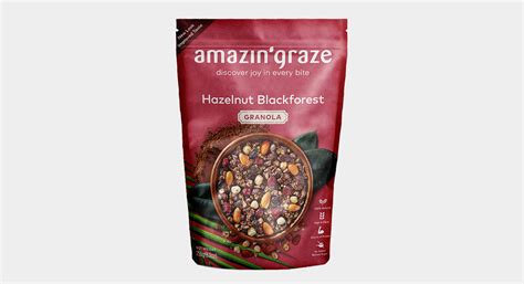 Amazin Graze Hazelnut Blackforest Granola Bundle Of 2 Doctor