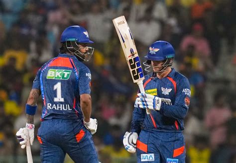 Csk Vs Lsg Ipl 2024 लखनऊ की सीएसके पर 8 विकेट से जीत केएल राहुल ने