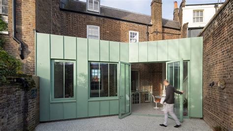 Studio Octopi Adds Mint Green Extension To Georgian House In London