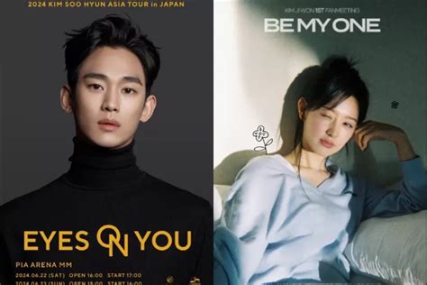 Bintang Queen Of Tears Kim Ji Won Dan Kim Soo Hyun Gelar Fanmeeting