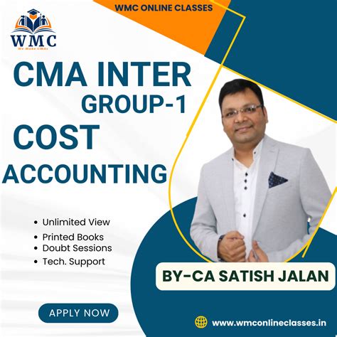 Cma Inter Group 1 Cost Accounting Welcome To Wmc Online Classes