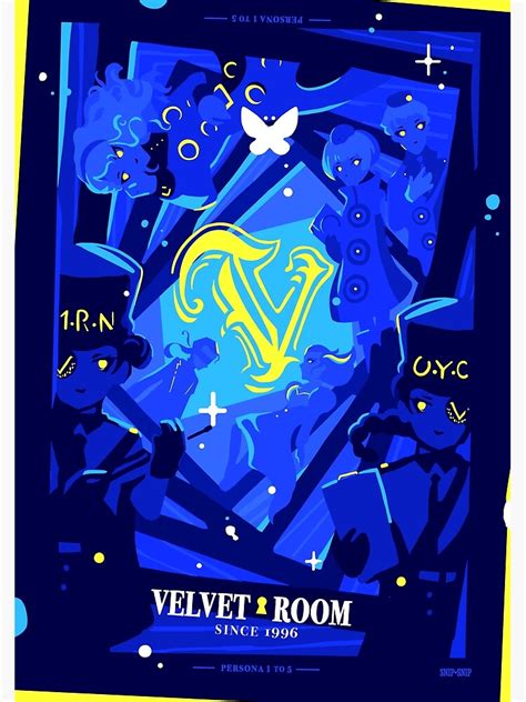 Velvet Room Poster For Sale By Snipsnipart Redbubble