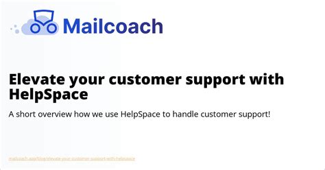 Spatie On Linkedin Elevate Your Customer Support With Helpspace • Blog Mailcoach