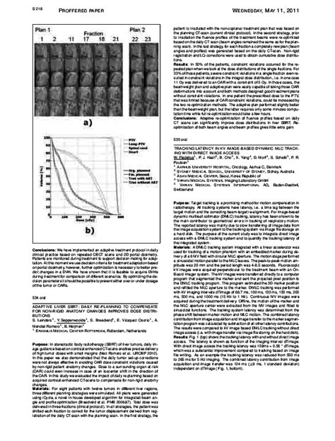 Pdf 535 Oral Tracking Latency In Kv Image Based Dynamic Mlc Tracking