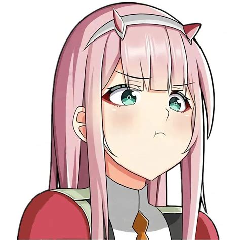 Darling In The Franxx Zero Two Horns Headband Vinyl Car Sticker