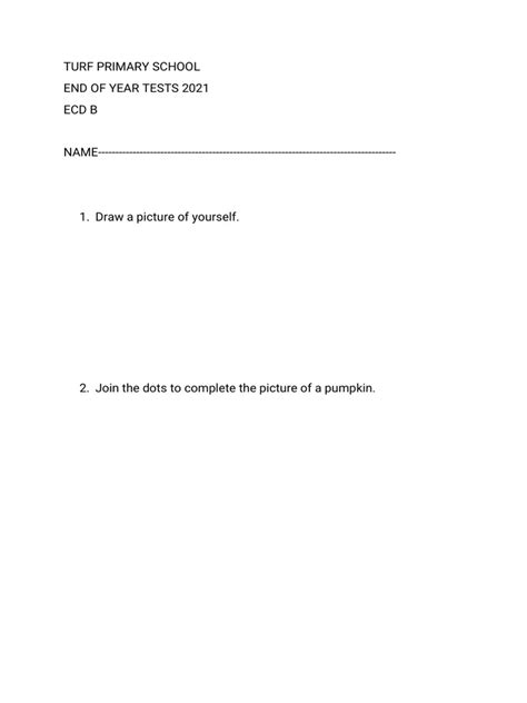 Ecd B End Of Year Tests Fhs Science And Technology And Ict 2 Pdf