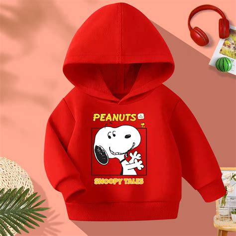 เสื้อฮุ้ดกันหนาวเด็กสไตส์เกาหลี สกรีนลายการ์ตูนน่ารักใส่ได้ทั้งหญิงและชาย ผ้าโพลีเอสเตอร์ ใส่