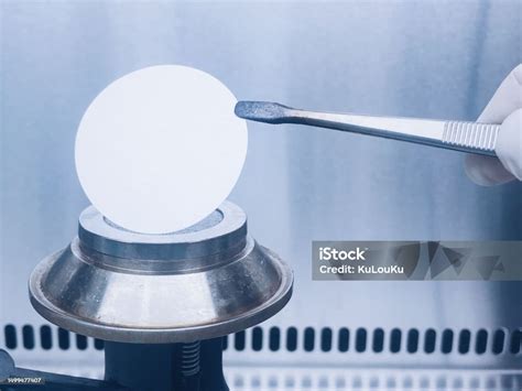 Microbial Experimenters Are Conducting Experiments In Modern Laboratory