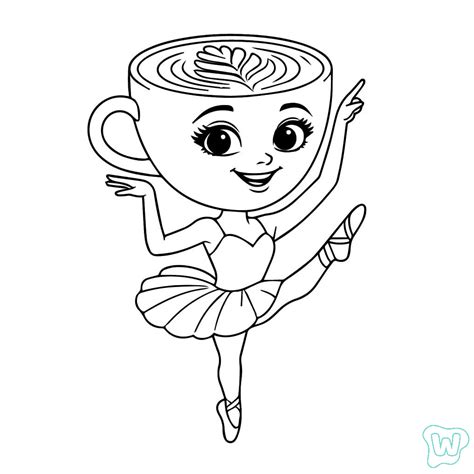 17 Ballerina Cappucina Para Colorir Baixar Pdf Grátis