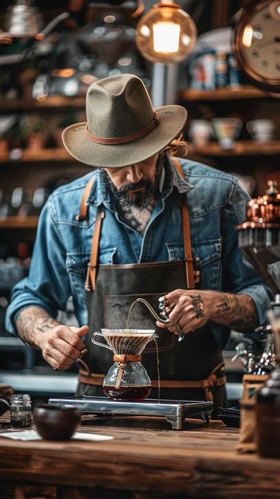 Free Barista Brewing Coffee Image Coffee Barista Brewing Download