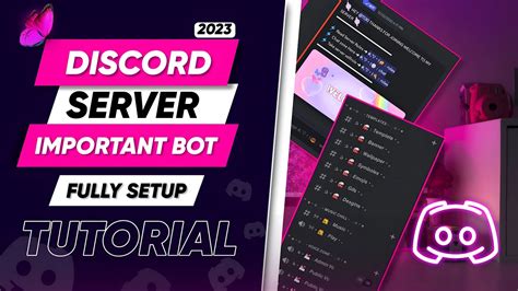 how to setup discord server fully tutorial server template fully setup