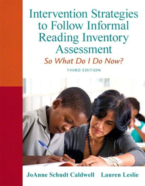 Intervention Strategies To Follow Informal Reading Inventory Assessment
