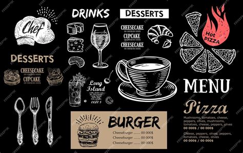 Premium Vector Restaurant Cafe Menu Template Design Food Flyer