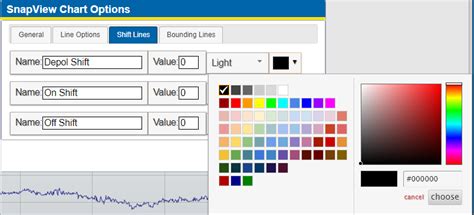 Shift Lines Options