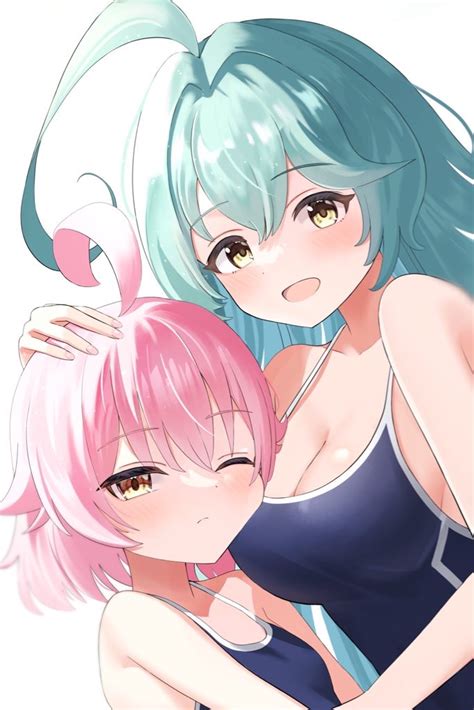 Hoshino Hoshino And Yume Blue Archive Drawn By Aoraine Danbooru
