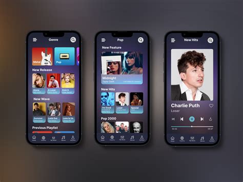 IOS Music App By Ahmad Murzaqi On Dribbble