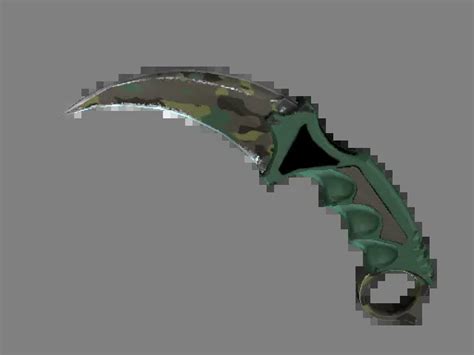 Karambit Boreal Forest Well Worn Cs2 Skin