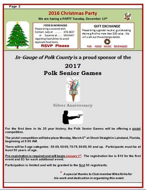 The Club Events And Activities In Gauge Of Polk County A Non Profit