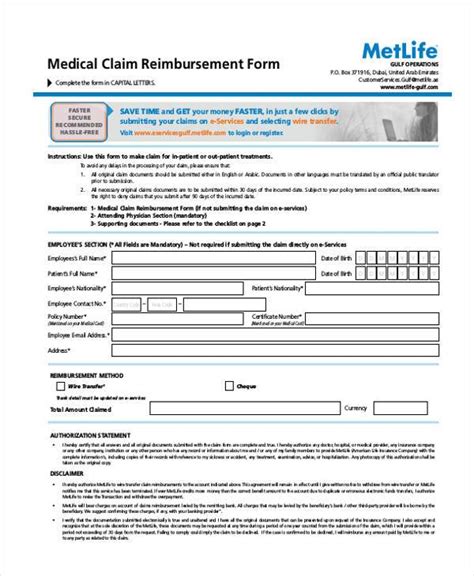 Free 44 Medical Forms In Pdf