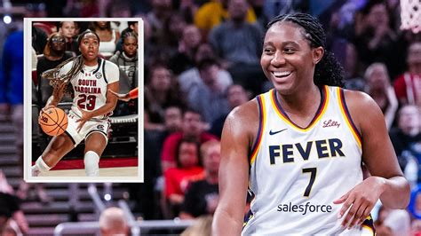 Wnba Aliyah Boston Hypes Former Teammate Queen Breezyyy Ahead Of