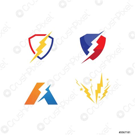 Power Lightning Stock Vector 3567181 Crushpixel