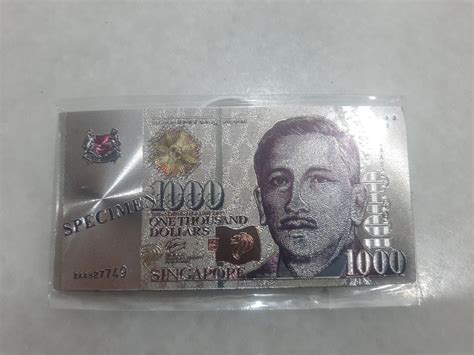 Singapore Note Hobbies And Toys Memorabilia And Collectibles Currency On