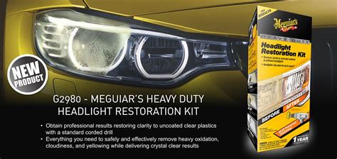 Meguiars Heavy Duty Headlight Restoration Kit