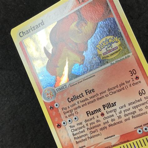Charizard 10097 Holo Rare National Championships Stamp Ex Dragon