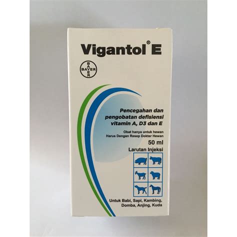 Jual Vigantol E 50 Ml Injeksi Obat Defisiensi Vitamin A D3 Dan E