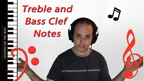 Numbered Notes Treble And Bass