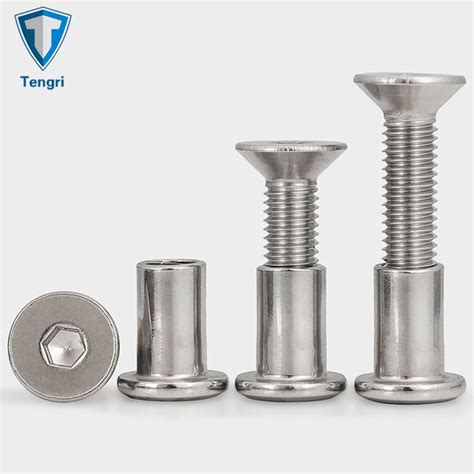 Hex Socket Stainless Steel M4 Male And Female Screw Binding Post
