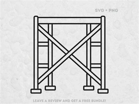 Scaffolding Svg Svg Files For Cricut Scaffolding Png Building